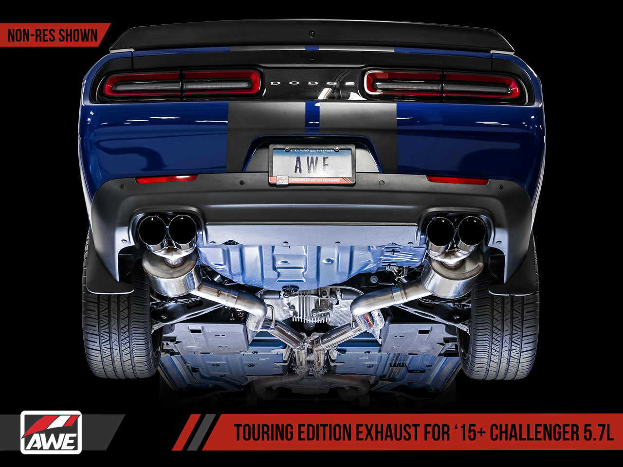 AWE RELEASES NEW EXHAUST SUITE FOR THE 5.7L DODGE CHALLENGER & CHARGER ...
