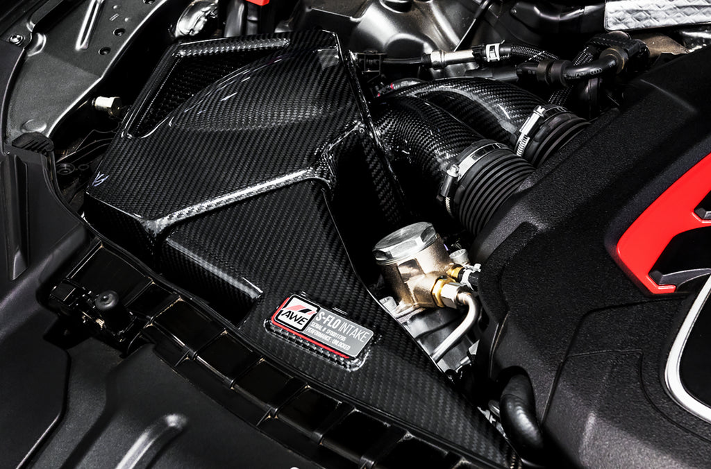 AWE Audi C7 S6 / S7 4.0T S-FLO Carbon Fiber Intake - AWE