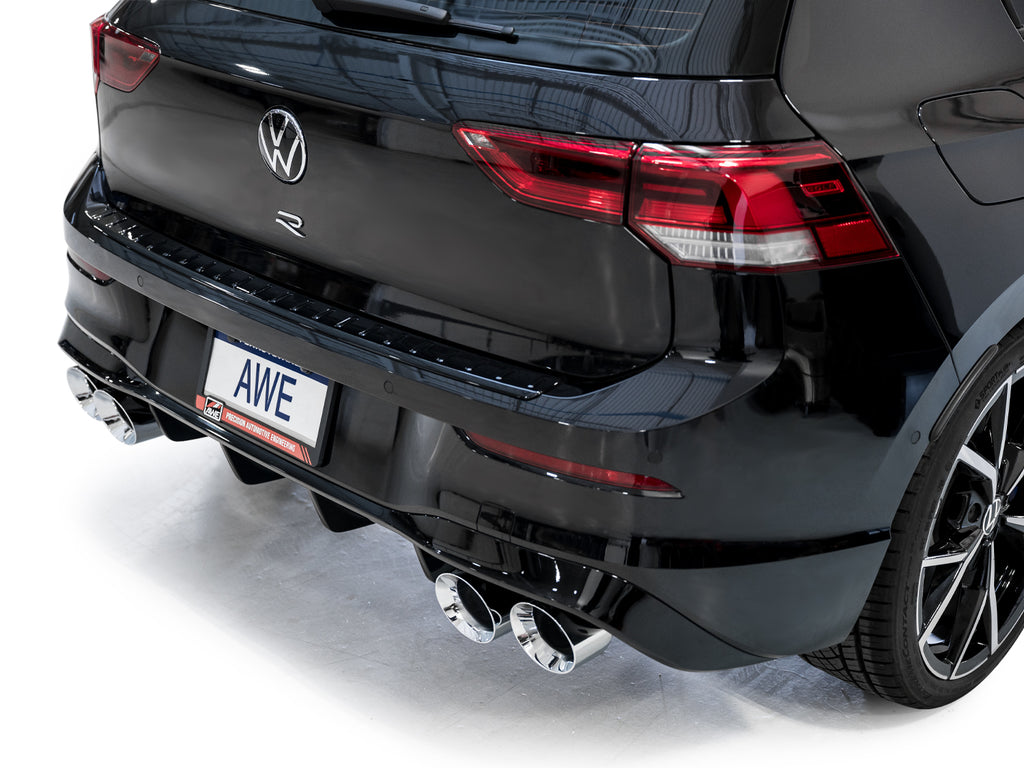 AWE EXHAUST SUITE FOR MK8 VOLKSWAGEN GOLF R - AWE