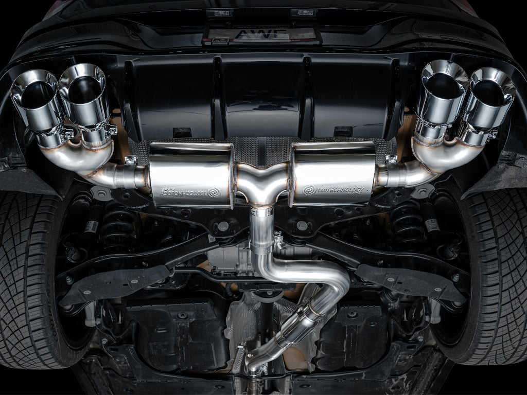 AWE EXHAUST SUITE FOR MK8 VOLKSWAGEN GOLF R - AWE