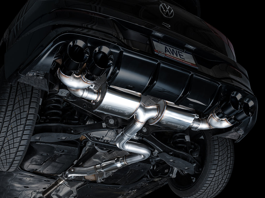 AWE EXHAUST SUITE FOR MK8 VOLKSWAGEN GOLF R - AWE