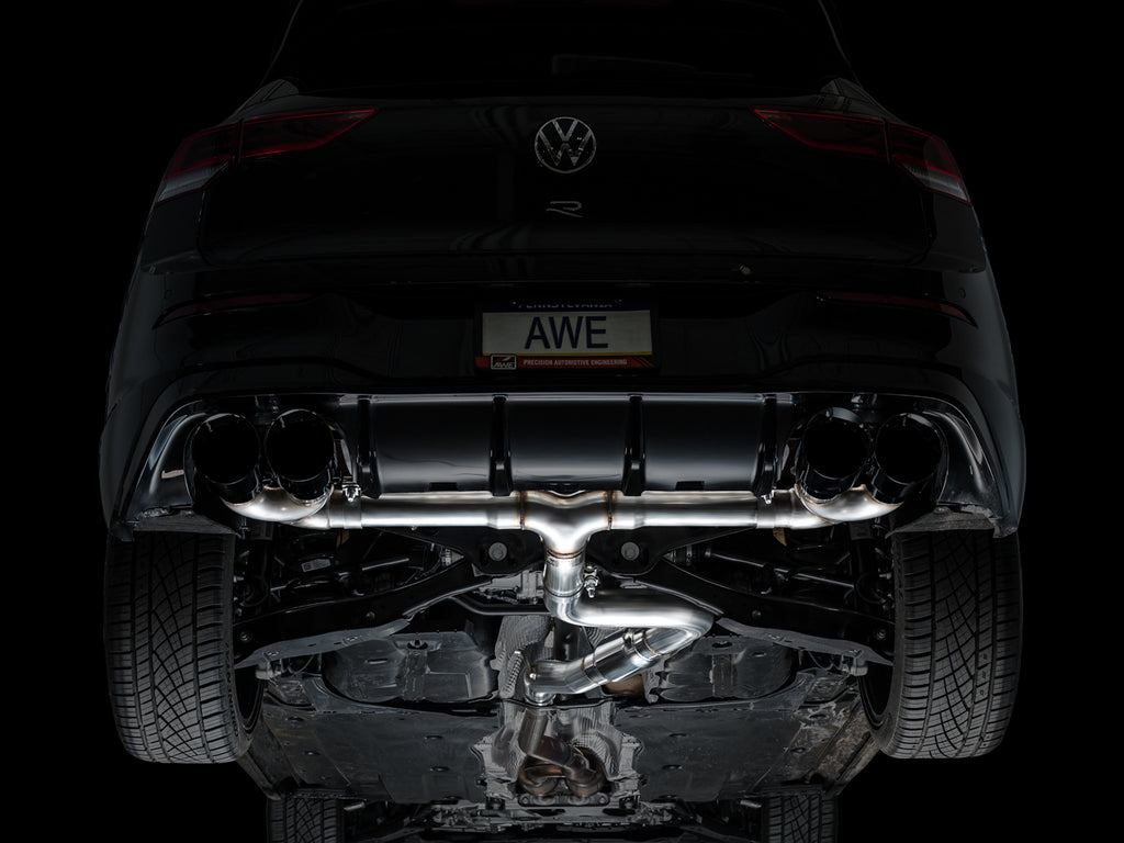 AWE EXHAUST SUITE FOR MK8 VOLKSWAGEN GOLF R - AWE